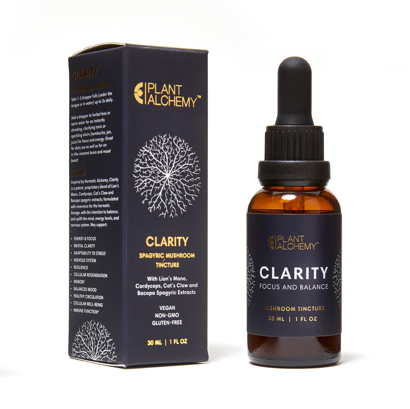 Clarity Tincture for Focus & Brain Fog Relief | The Alchemist's Kitchen ...