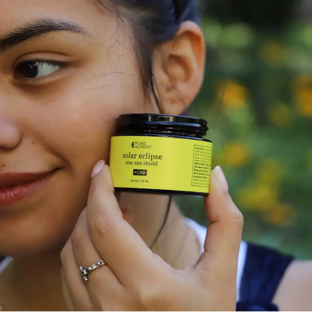 Solar Eclipse CBD Zinc Sun Shield Natural Sunscreen – The Alchemist's ...
